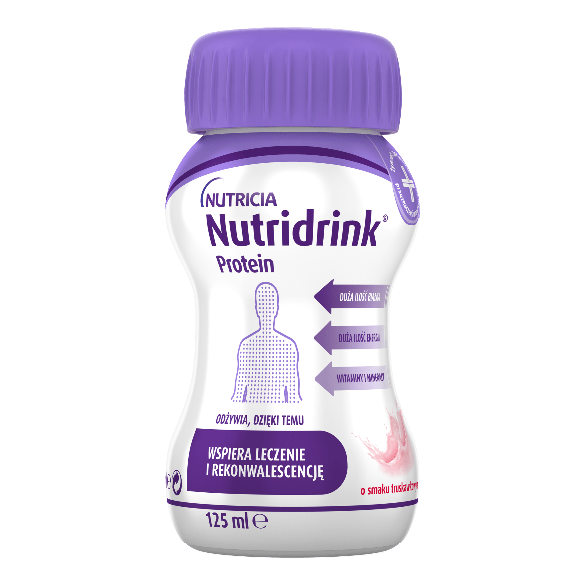 Nutridrink® Protein ar zemeņu garšu - Nutricia