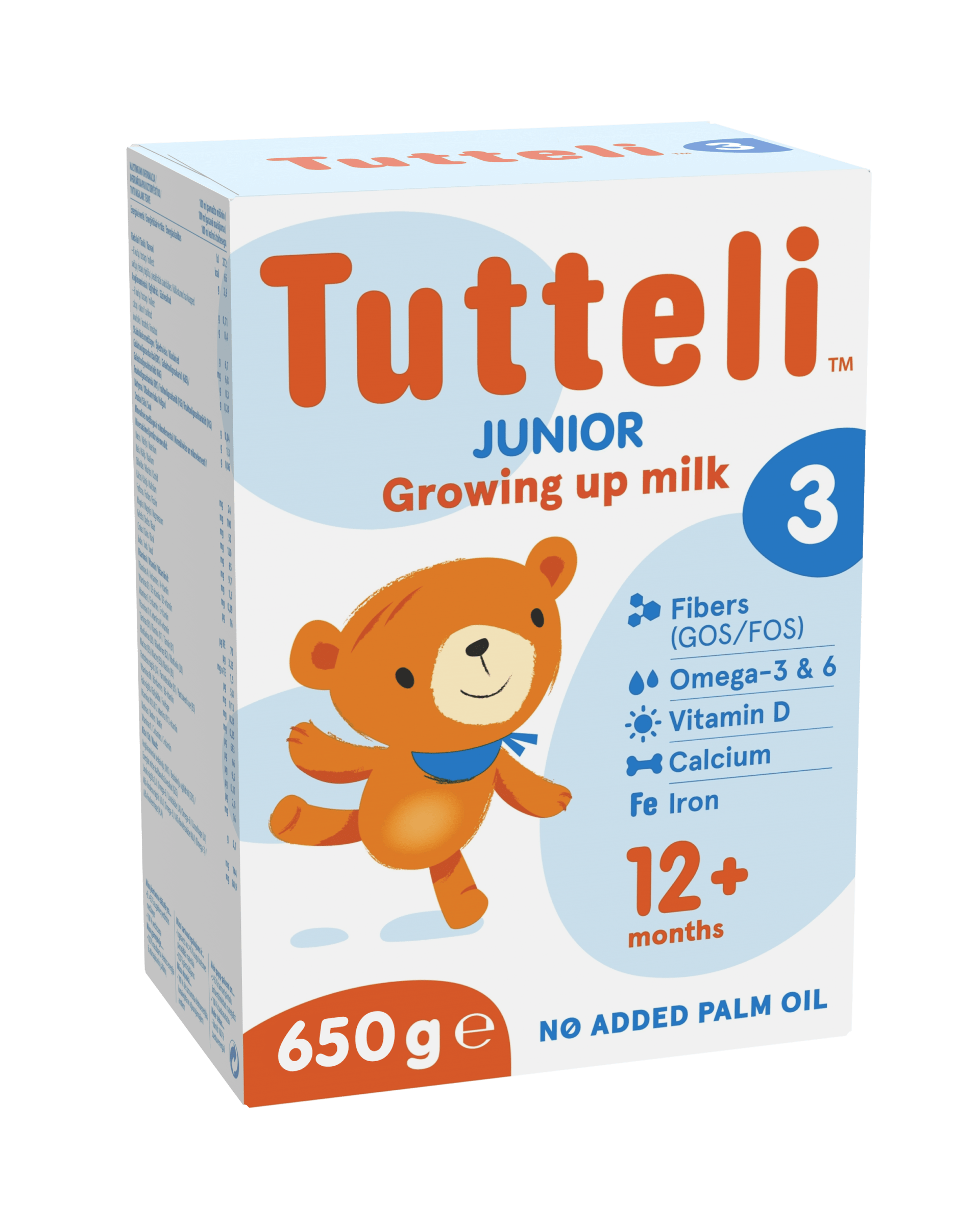 Tutteli™ 3, 650 g - Nutricia Lietuva