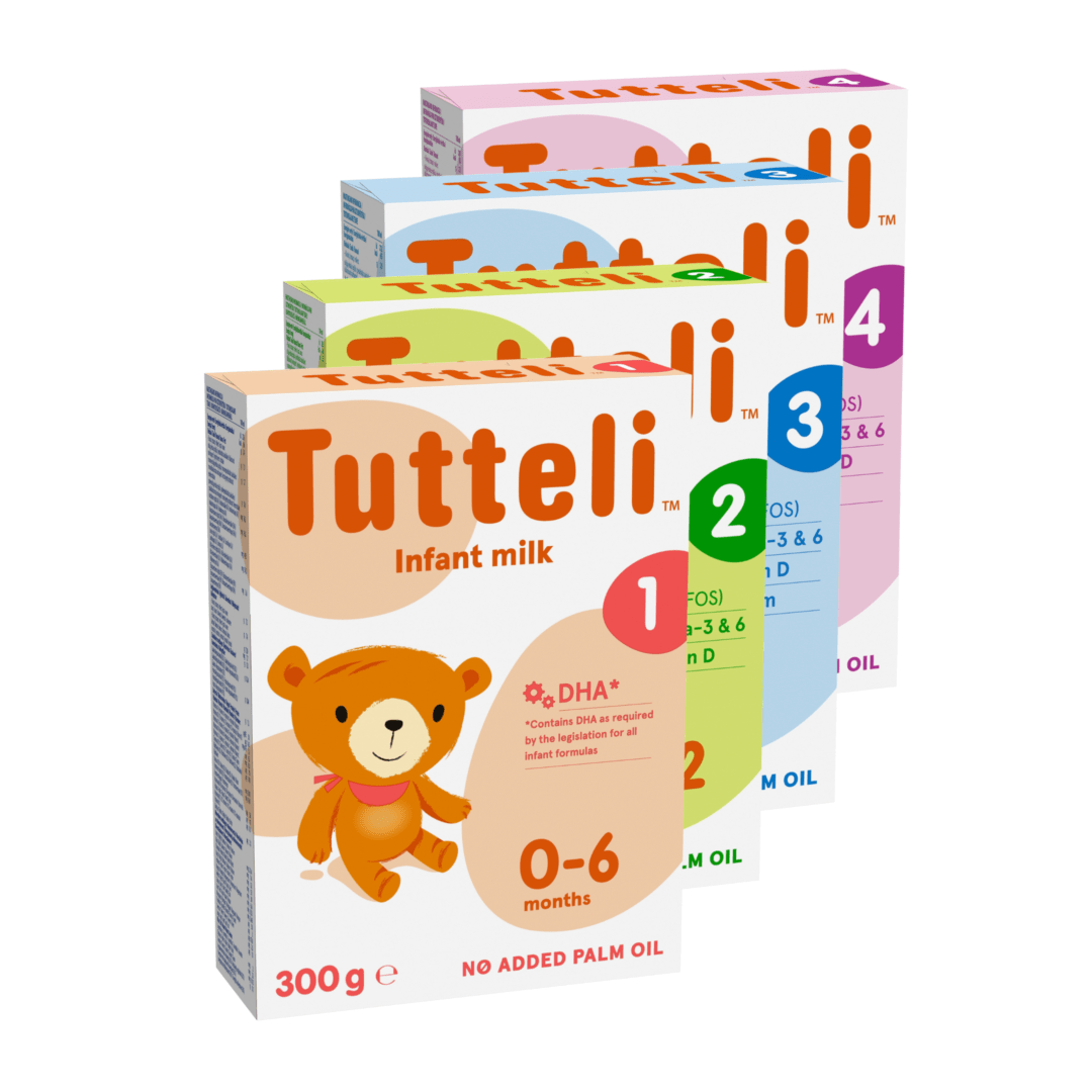 Tutteli™ kūdikių pieno mišiniai Archives - Nutricia Lietuva